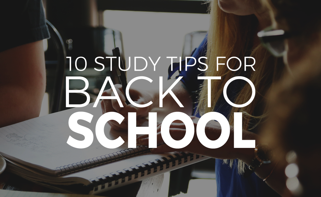 10 Study Tips for Back to School - BuyDig.com Blog